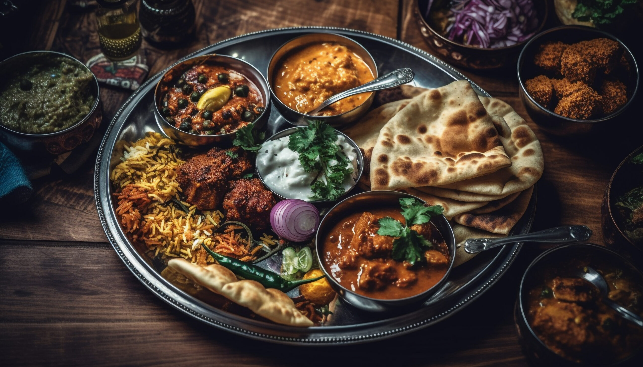 Authentic Non Veg Thali in Brampton | Taste Indian Flavors
